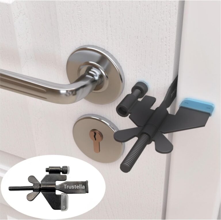 Secure Your Space with the Stainless Steel Adjustable Portable Door ...